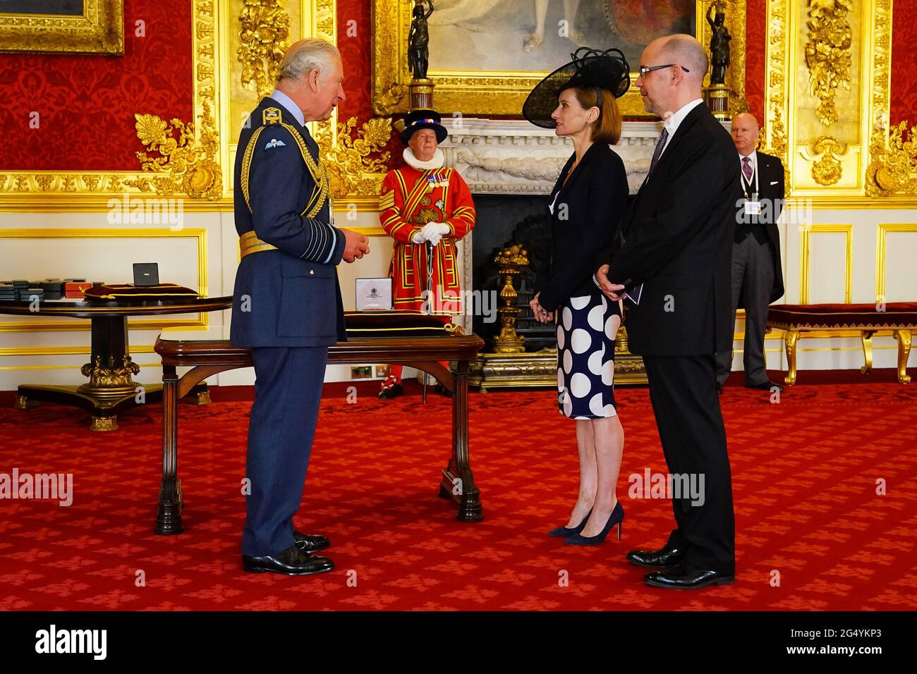 Mrs Adeline Ginn from London is made an MBE (Member of the Order of the ...