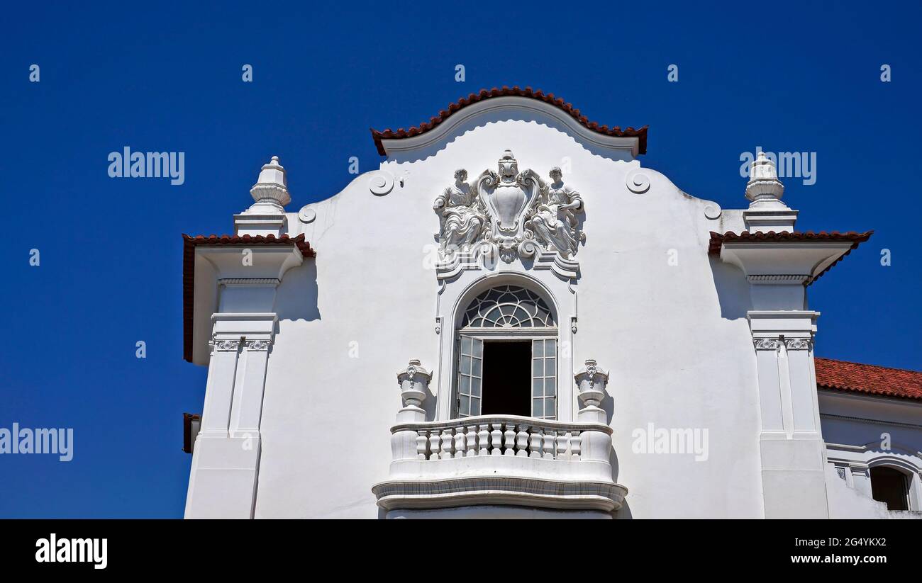 Neocolonial style in architecture, Rio de Janeiro, Brazil Stock Photo ...