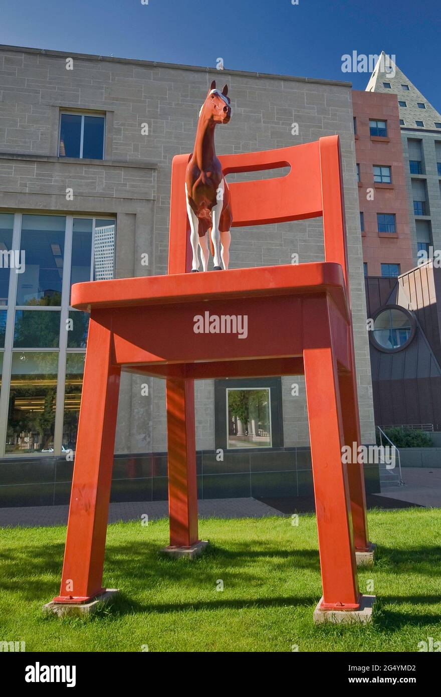 The Yearling, Donald Lipski sculpture at Denver Public Library, Denver ...