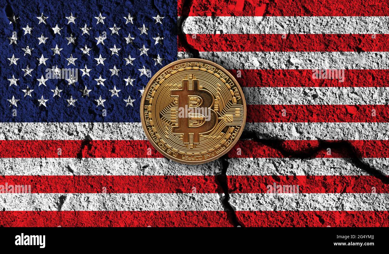 Cryptocurrency america hi-res stock photography and images - Alamy