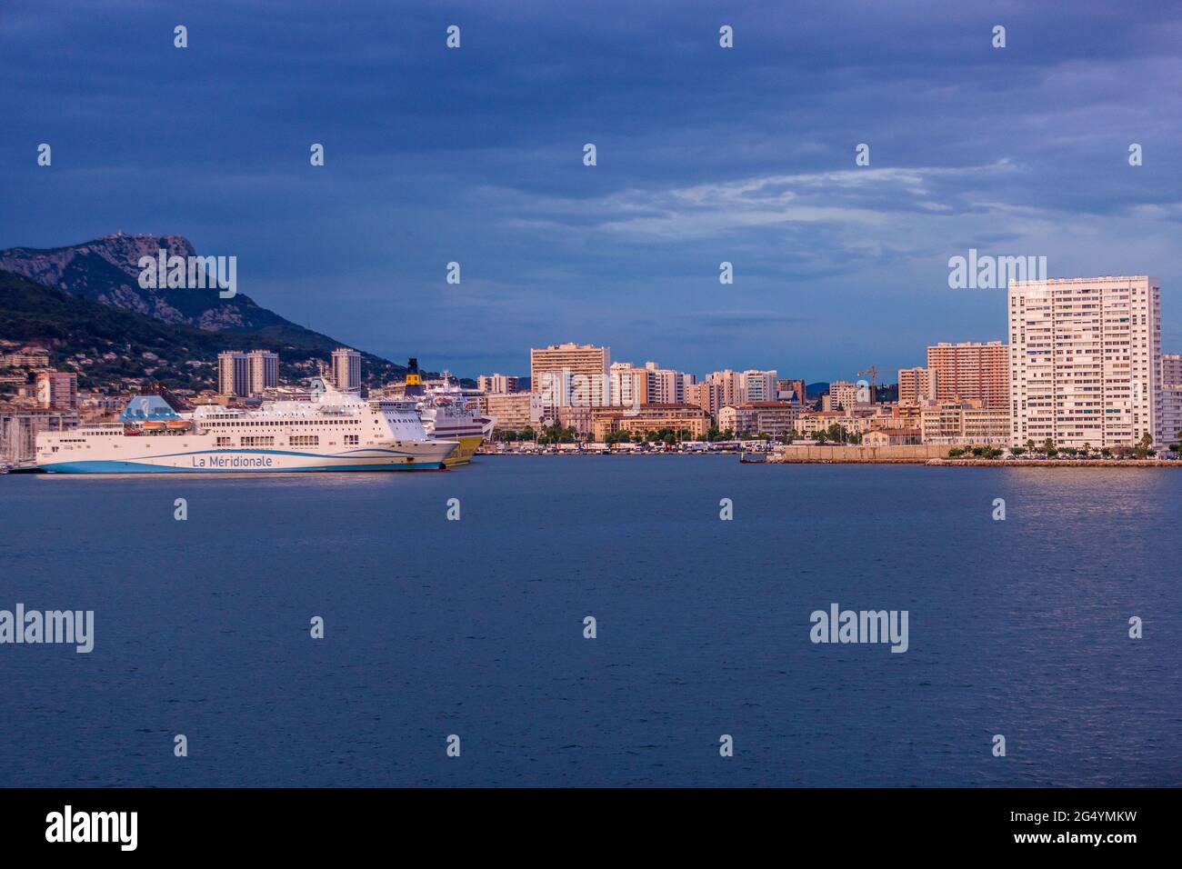FRANCE, VAR (83) TOULON, THE COMMERCIAL PORT OF TOULON IS THE FIRST ...