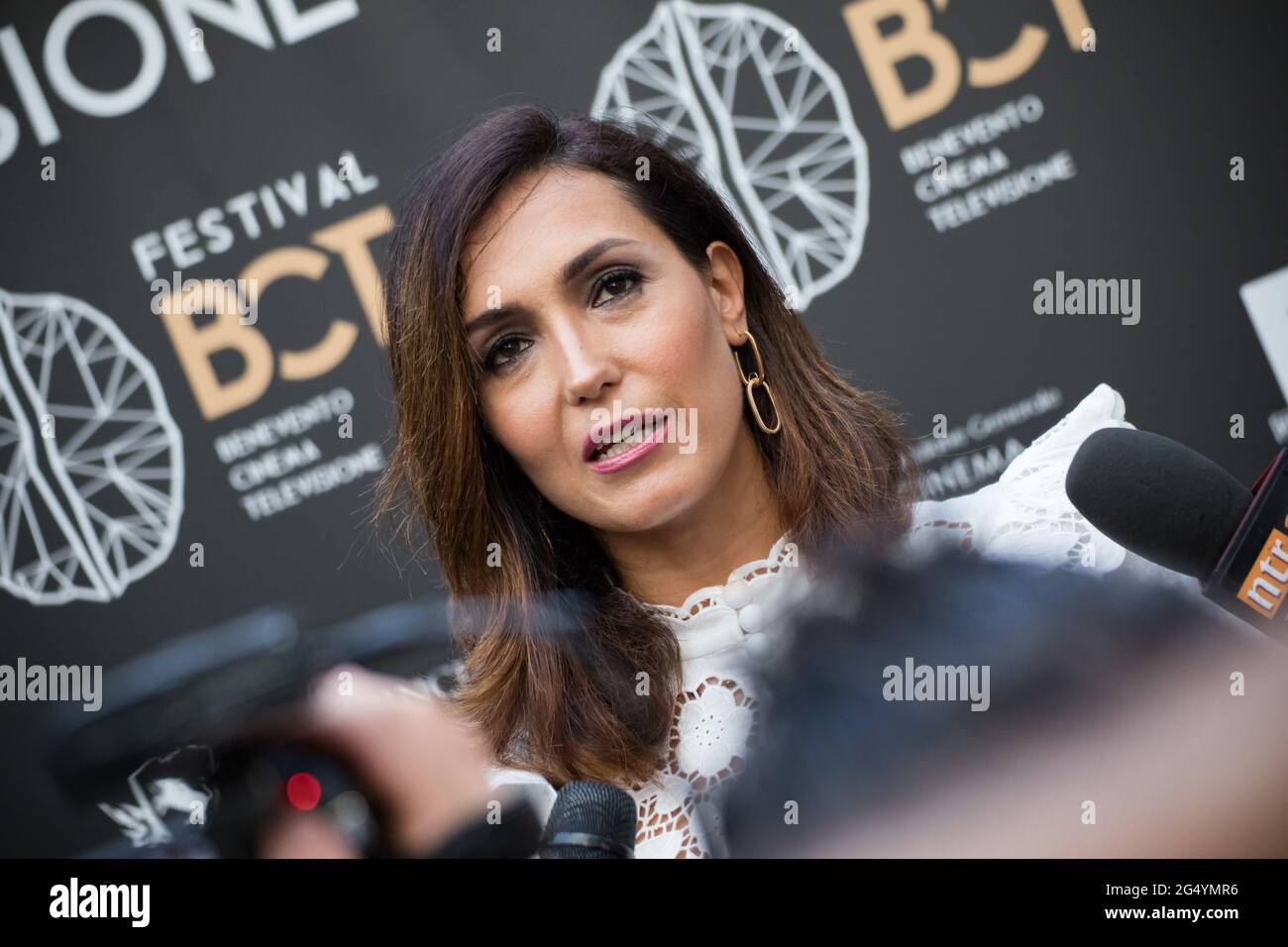 Benevento, Italia. 23rd June, 2021. Caterina Balivo durante BCT ...