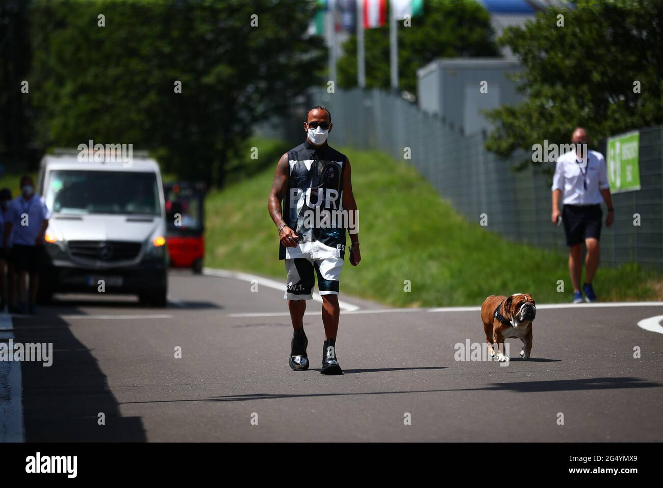 Spielberg, Osterreich. 24th June, 2021. #44 Lewis Hamilton Mercedes AMG ...