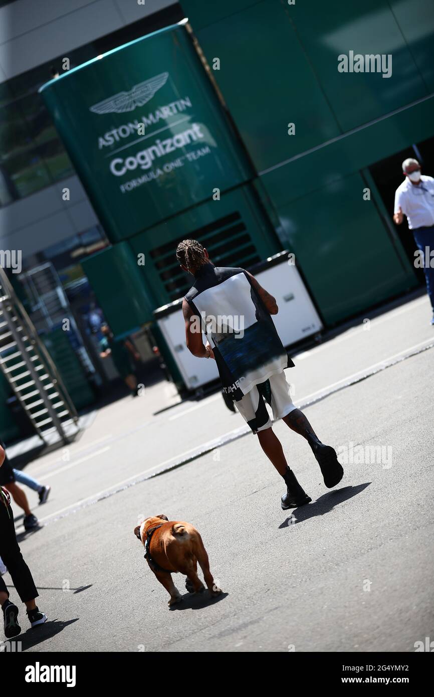 Spielberg, Osterreich. 24th June, 2021. #44 Lewis Hamilton Mercedes AMG ...