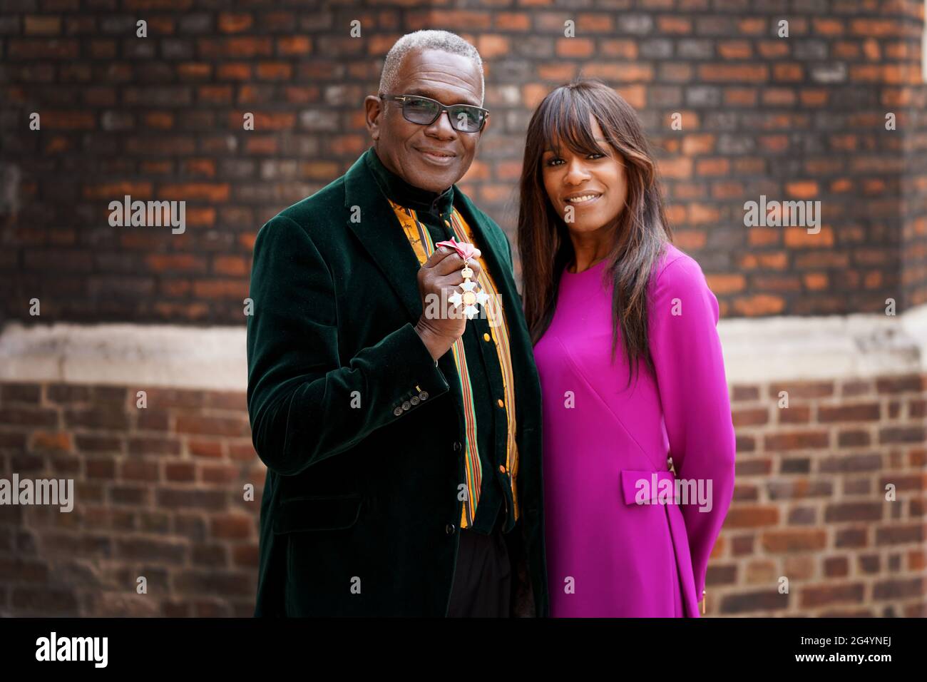 Rudolph walker cbe hi-res stock photography and images - Alamy