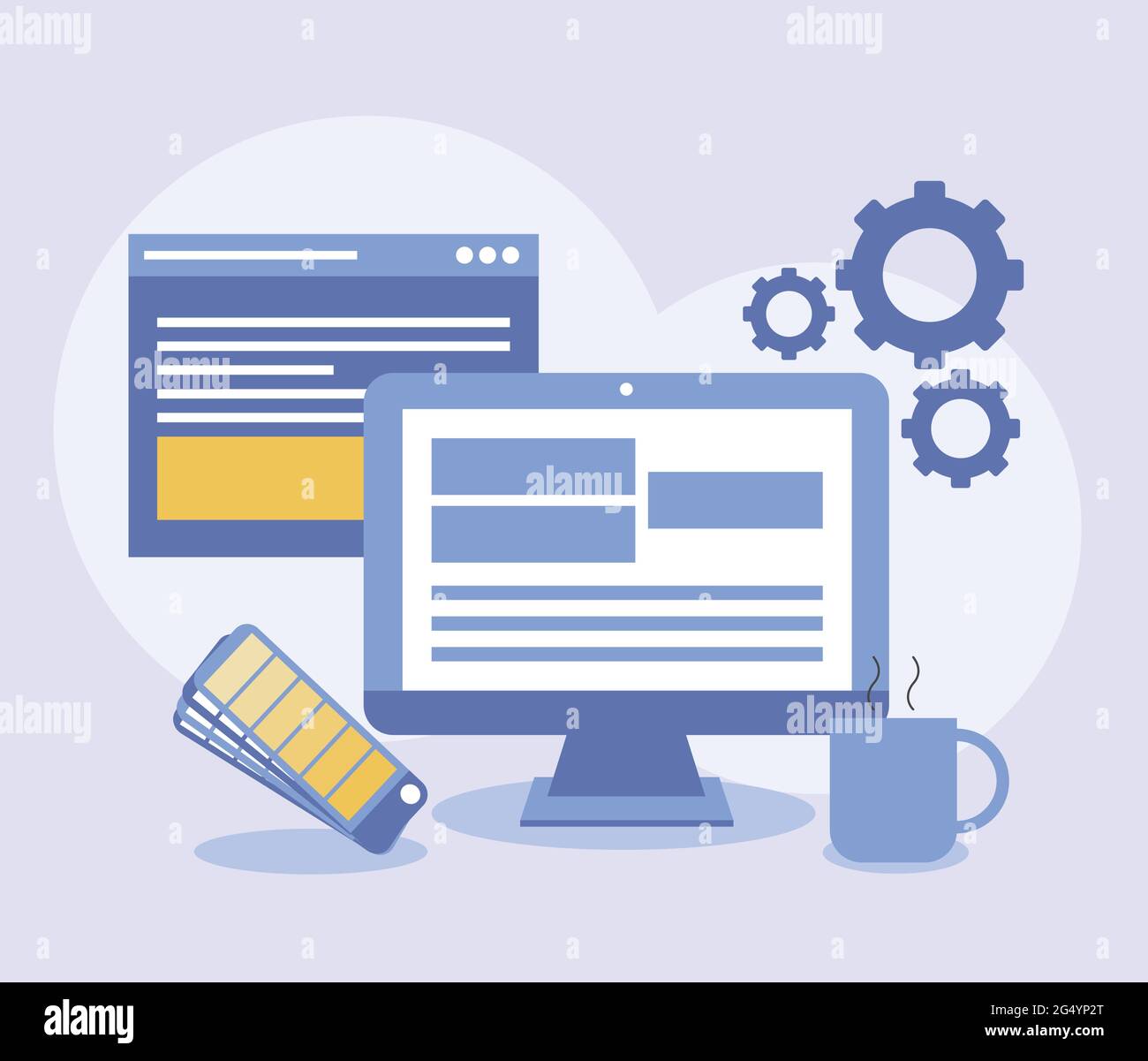 web design icons Stock Vector Image & Art - Alamy