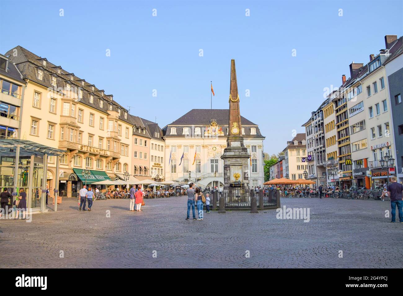 Marktplatz, Bonn, Germany Stock Photo - Alamy