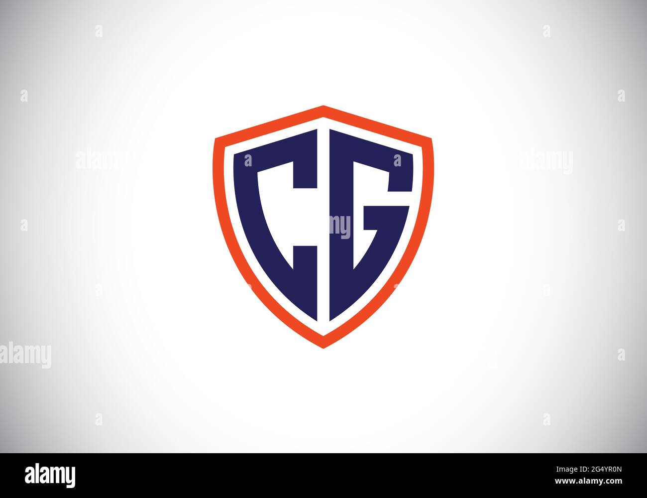 Initial CG Letter Logo With Creative Modern Business Typography Vector ...