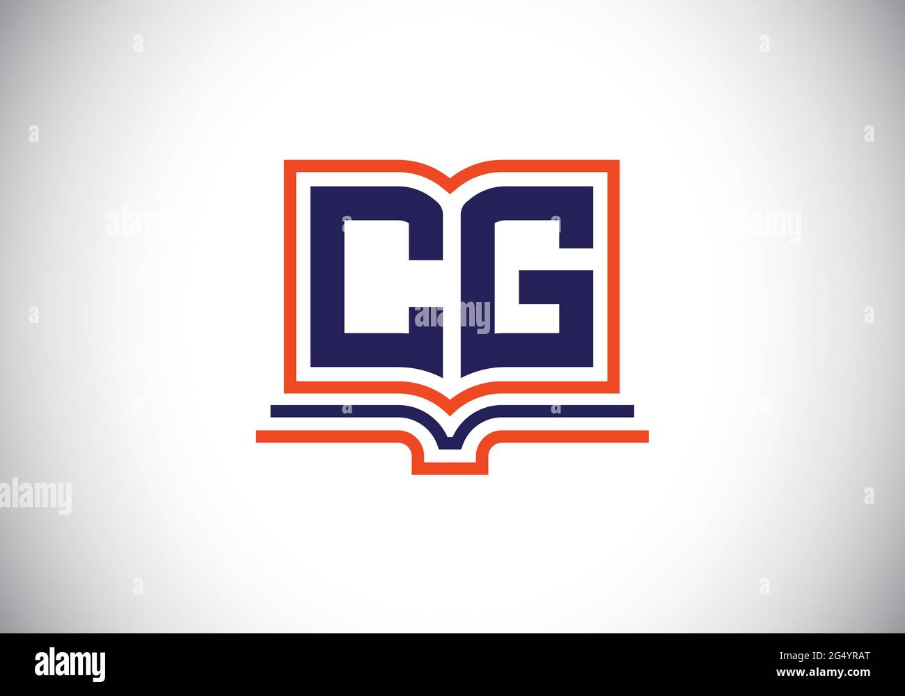 Initial CG Letter Logo With Creative Modern Business Typography Vector ...