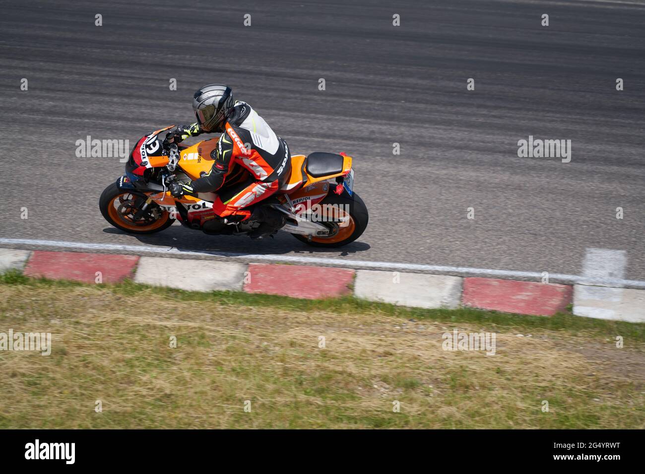 Lithuania,Kaunas 05-06-2021 Fast Japan Motorcycle at speed Stock Photo ...