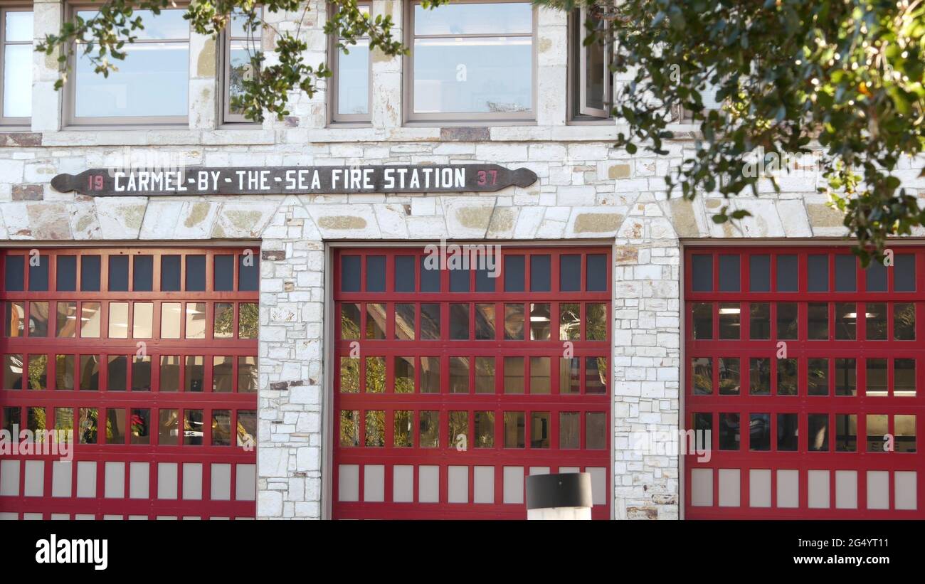 Carmel fire department hi-res stock photography and images - Alamy