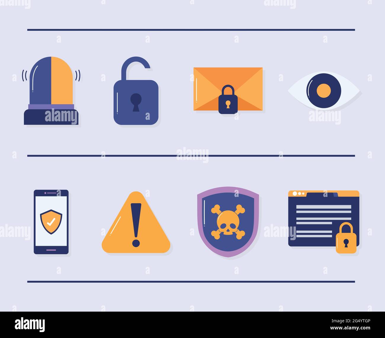 cyber security illustrations Stock Vector Image & Art - Alamy