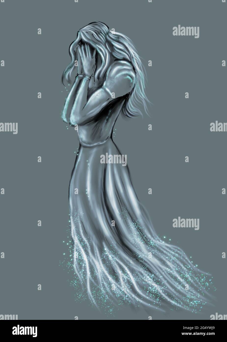 Victorian ghost girl hi-res stock photography and images - Alamy