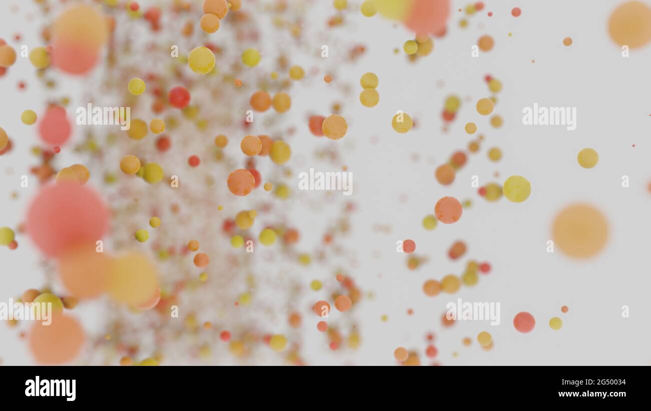 Abstract digital particle wave and light abstract background. High ...