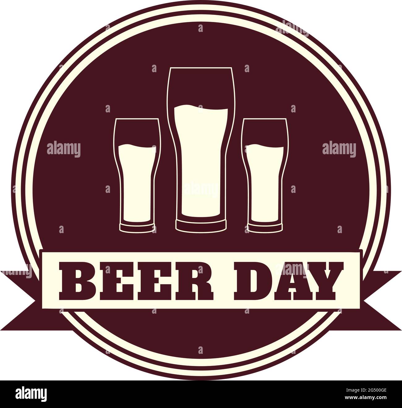 beer day seal Stock Vector Image & Art - Alamy