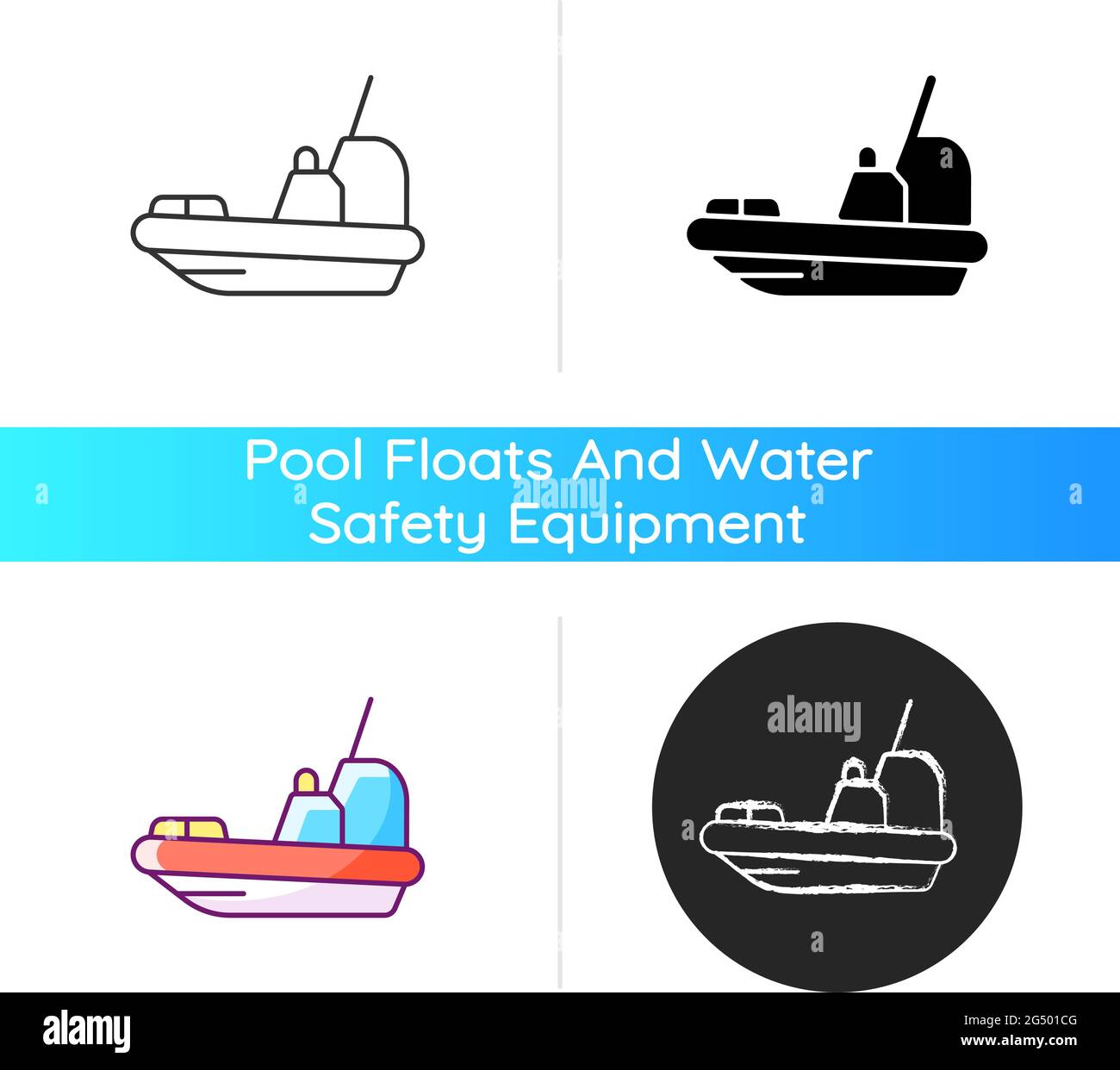 Safety rescue lifeboat Stock Vector Images - Alamy