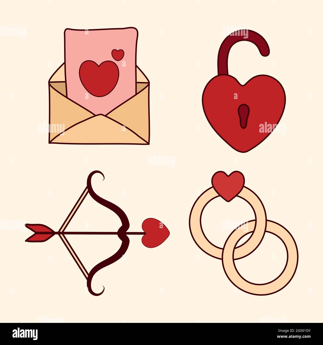 Four rings Stock Vector Images - Alamy