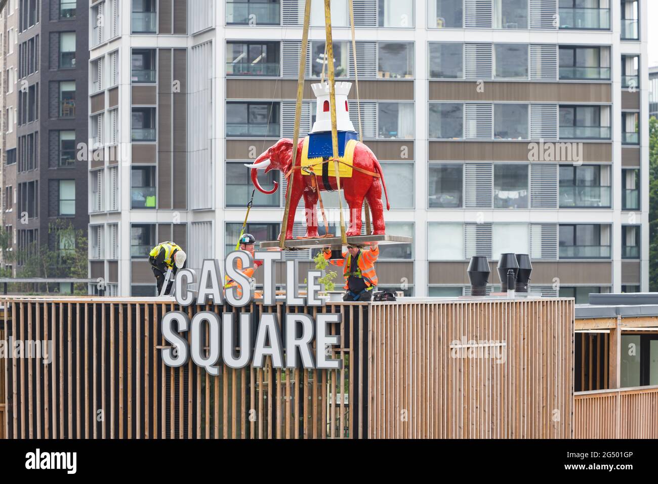 Return of the iconic elephant and castle to the area its symbolises ...