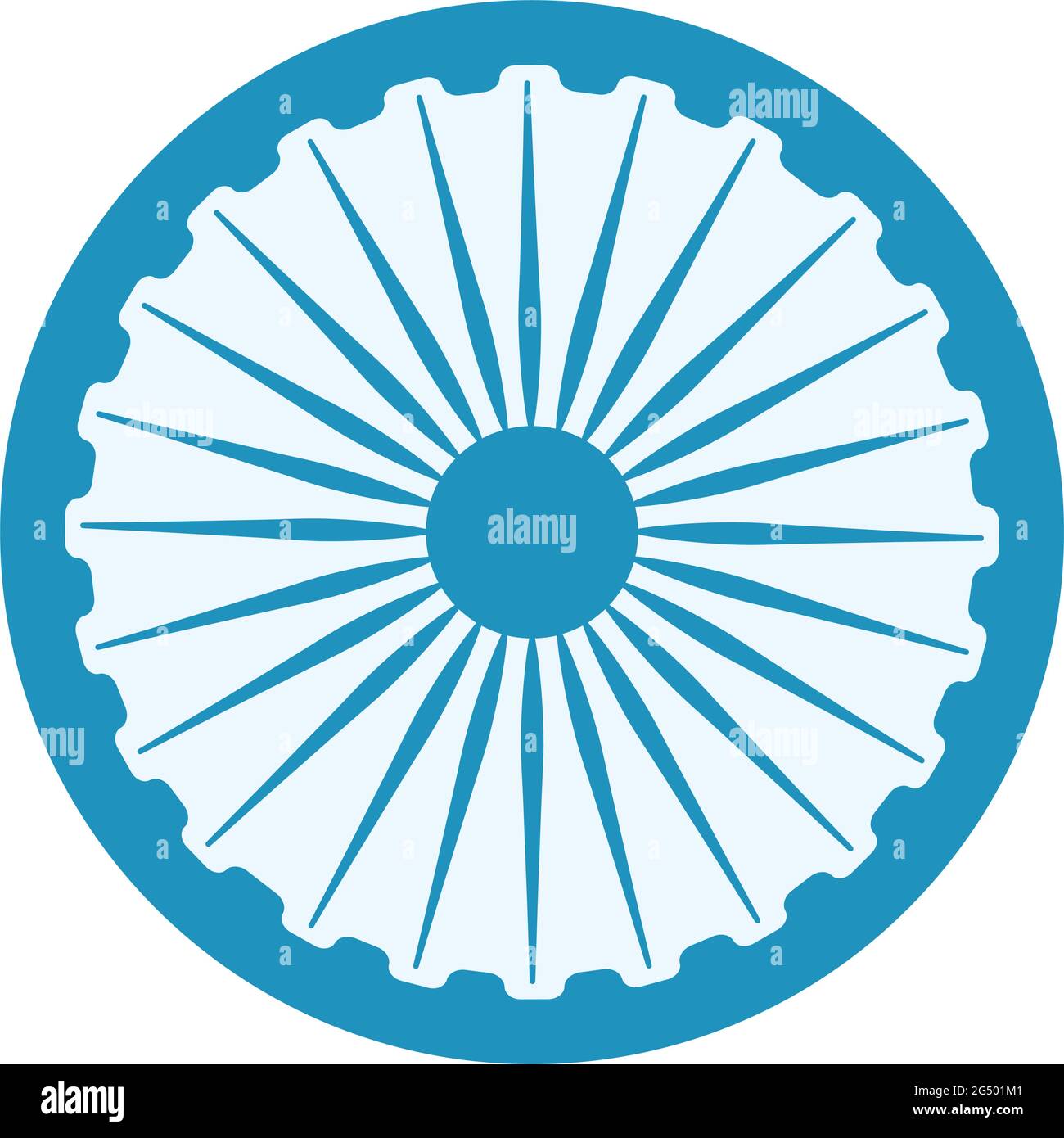 Ashoka symbol Cut Out Stock Images & Pictures - Alamy