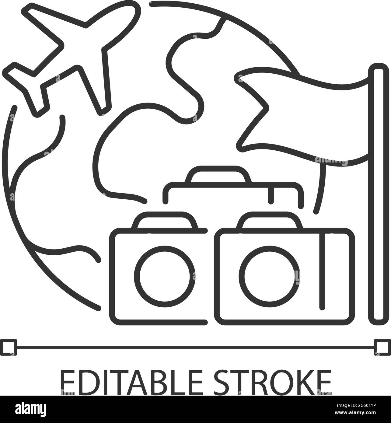 Traveller tour Black and White Stock Photos & Images - Alamy