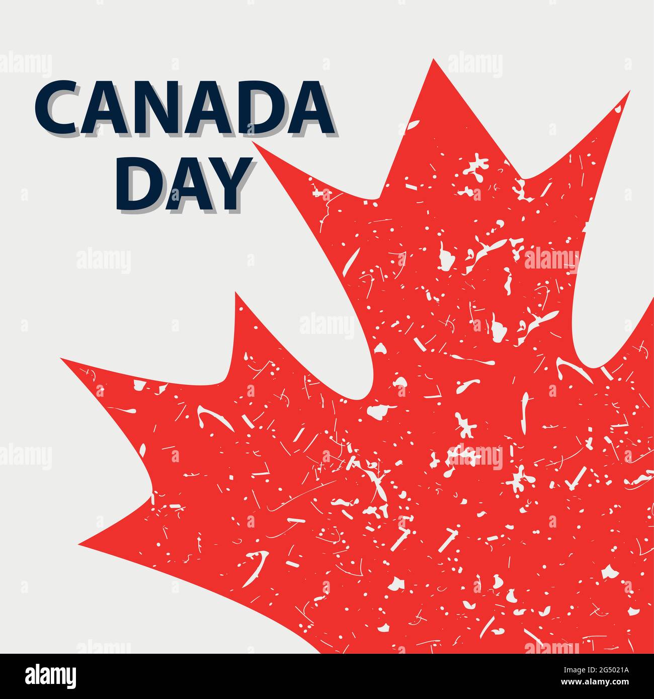 canada day design with maple leaf Stock Vector Image & Art - Alamy