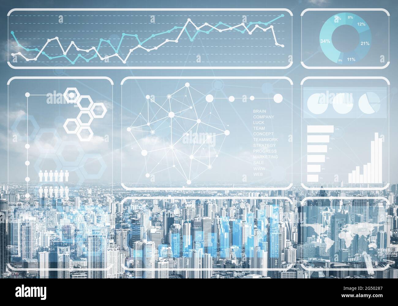 Cityscape visualization hi-res stock photography and images - Alamy