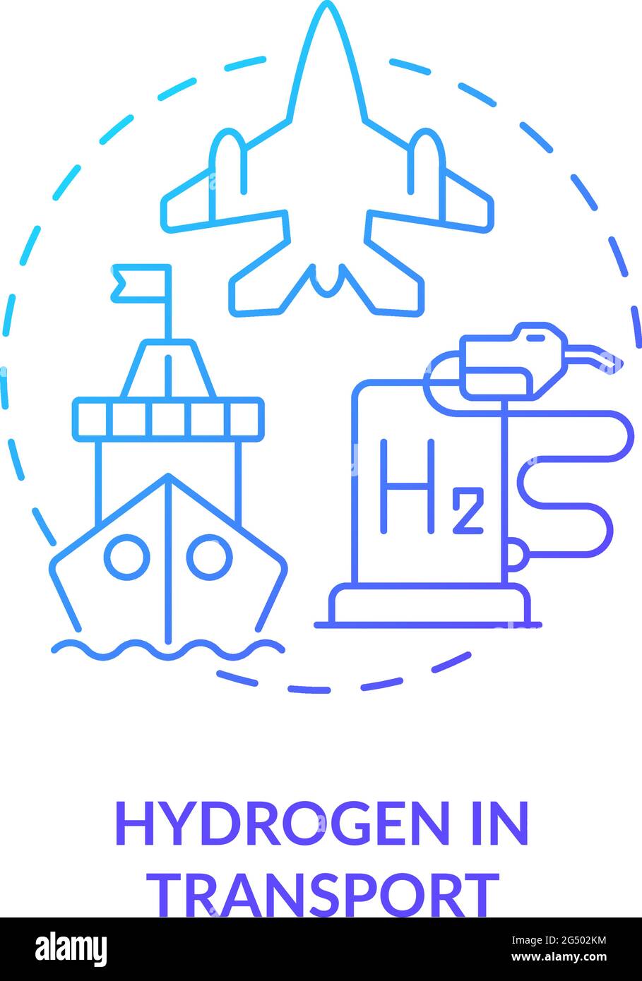 Hybrid hydrogen engine Stock Vector Images - Alamy