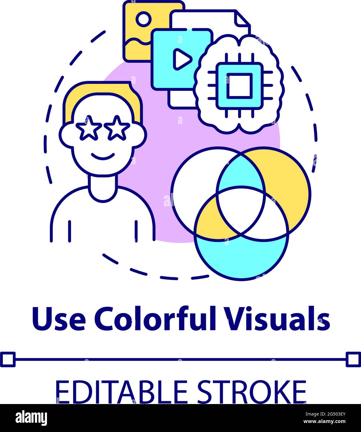 Abstract visuals Stock Vector Images - Alamy