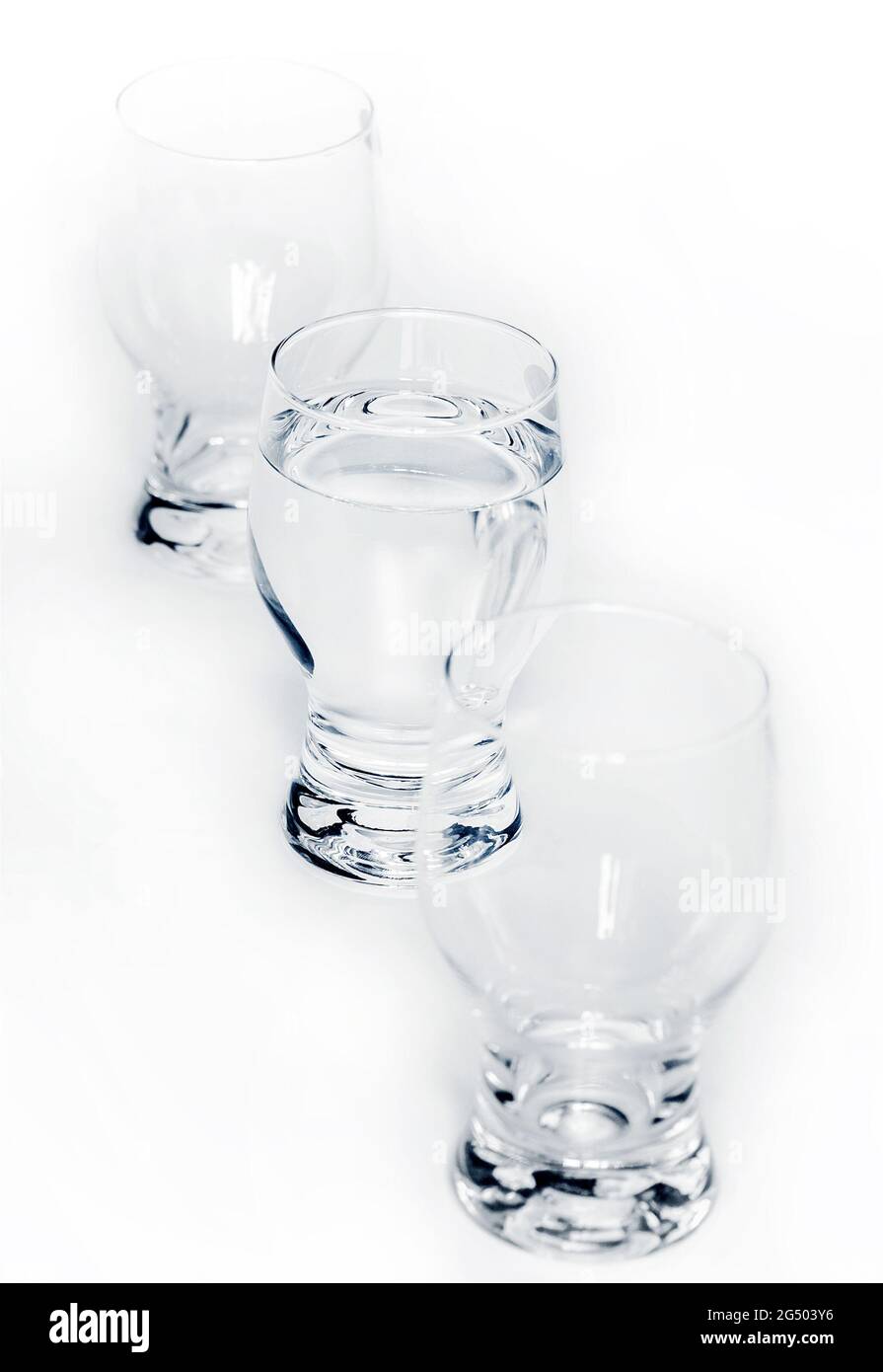 Water filled goblet hi-res stock photography and images - Alamy