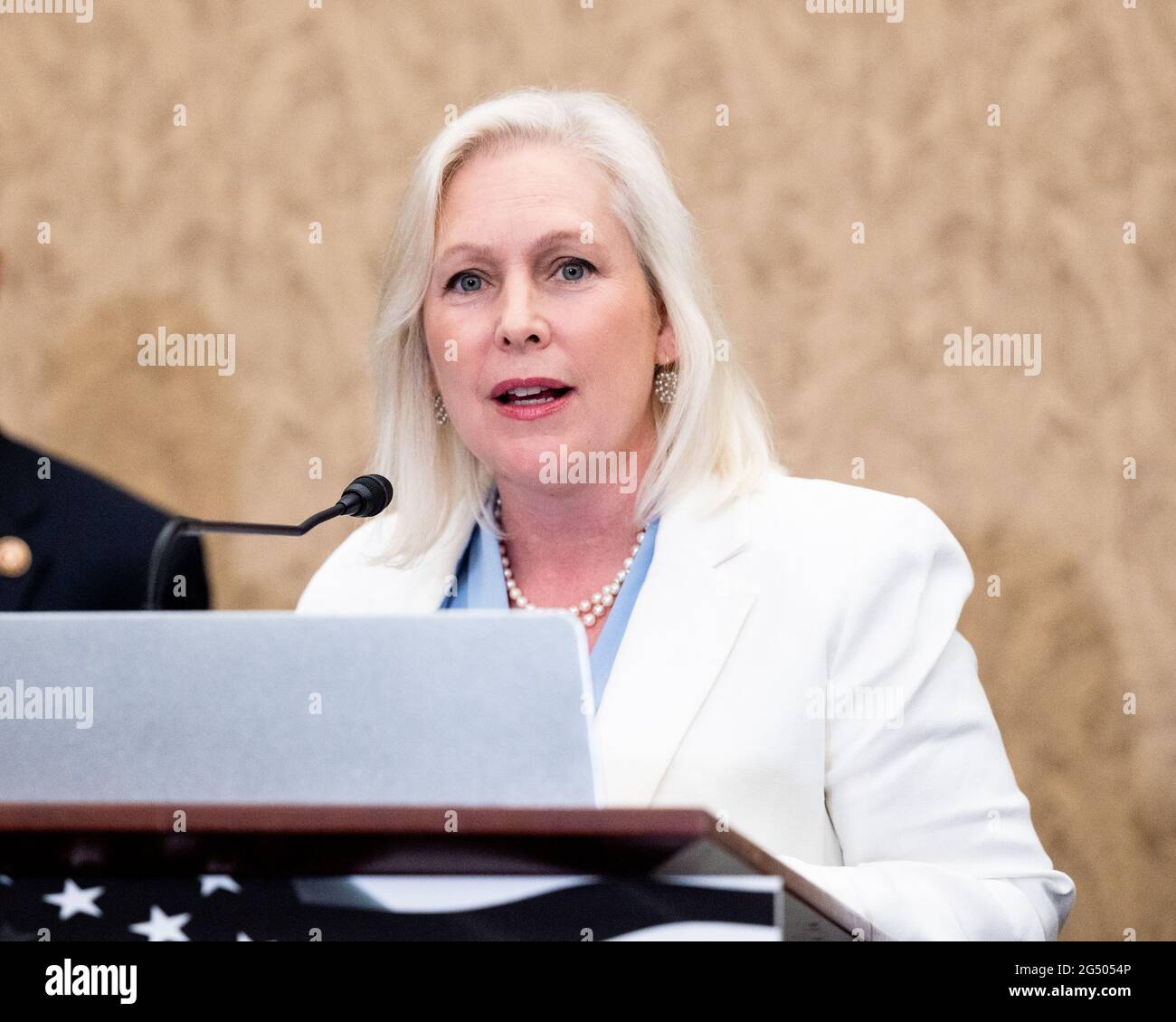 Washington, United States. 23rd June, 2021. U.S. Senator Kirsten ...