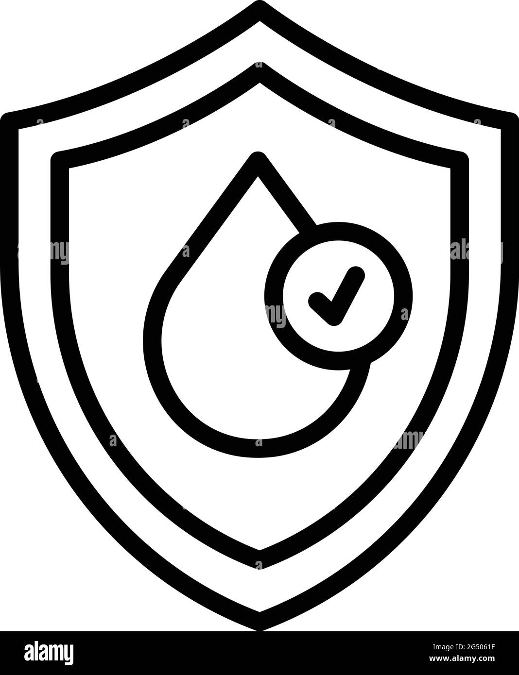 Regulated products icon. Outline Regulated products vector icon for web ...