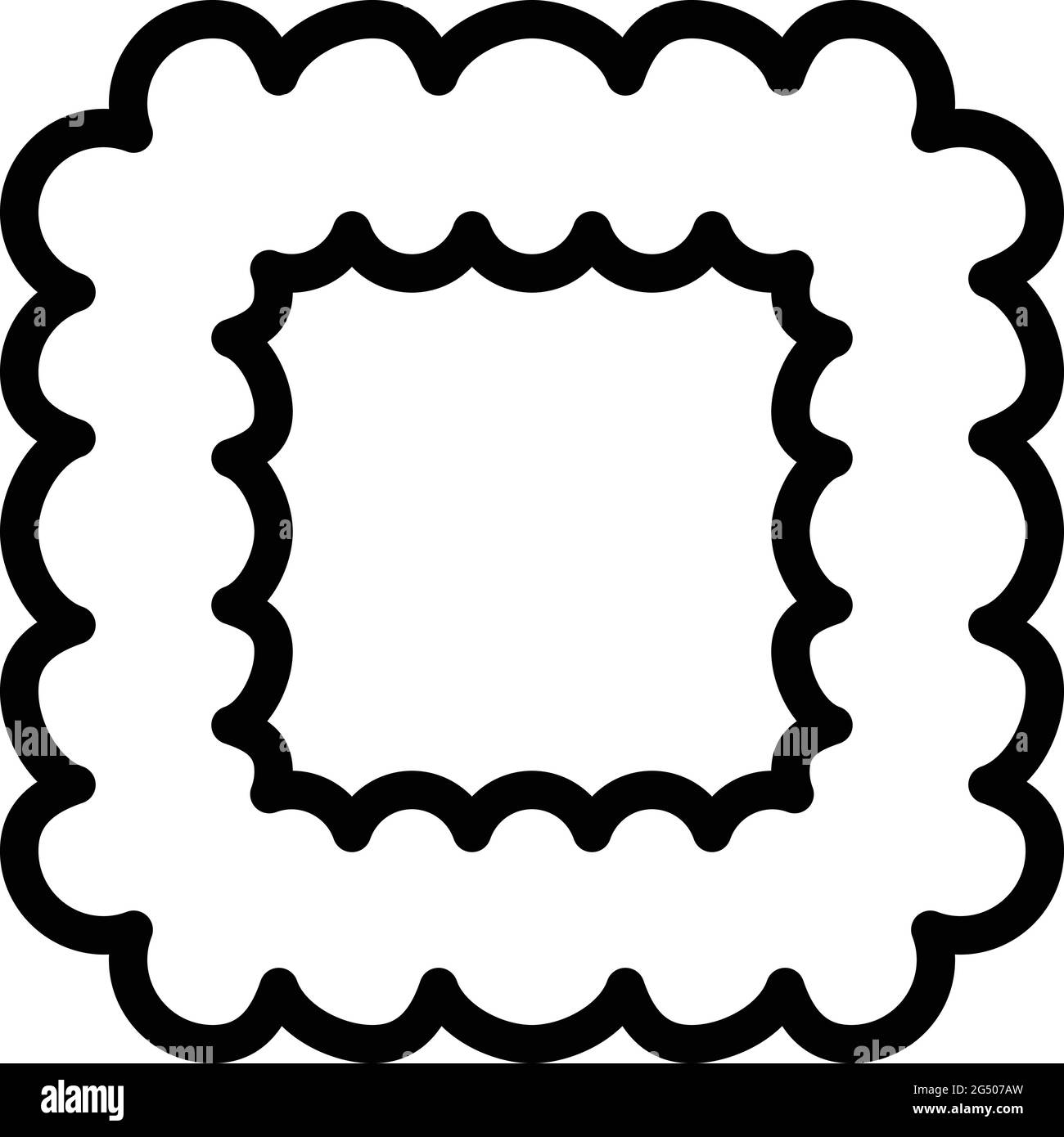 Ravioli kitchen icon. Outline Ravioli kitchen vector icon for web ...