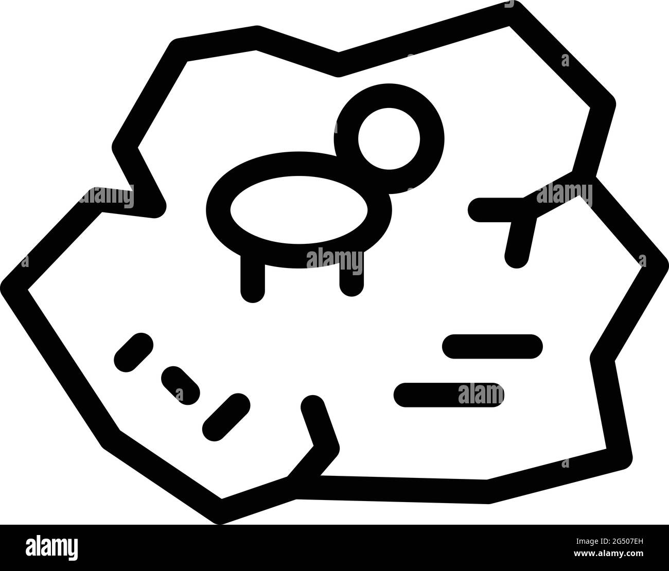 Expedition icon. Outline Expedition vector icon for web design isolated ...