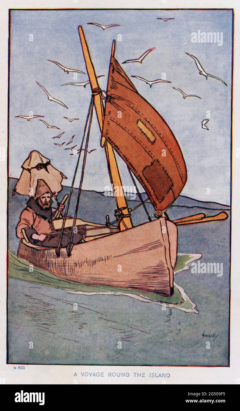 Robinson Crusoe Illustration High Resolution Stock Photography and ...