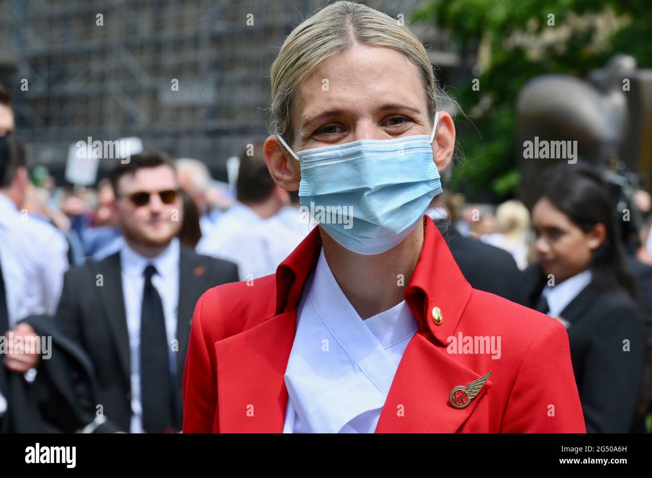 Air Stewardess, Virgin Atlantic Airways, Travel Day of Action, College ...