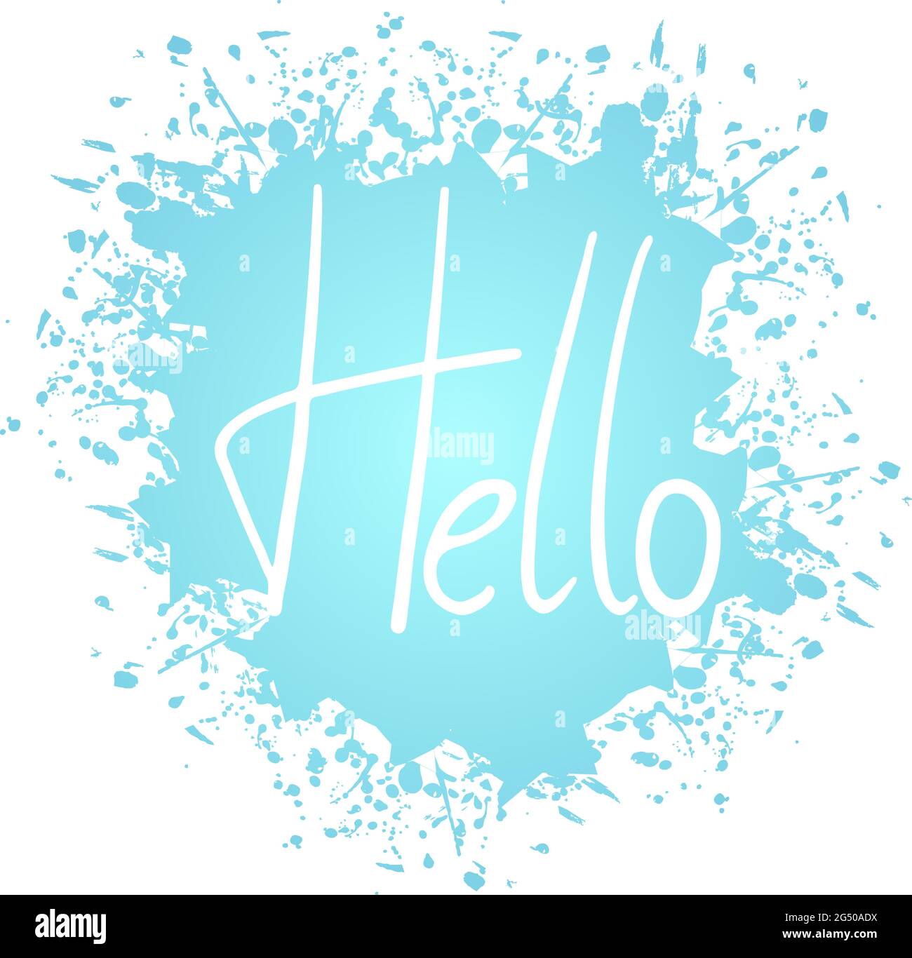 Hello illustration Stock Vector Images - Alamy