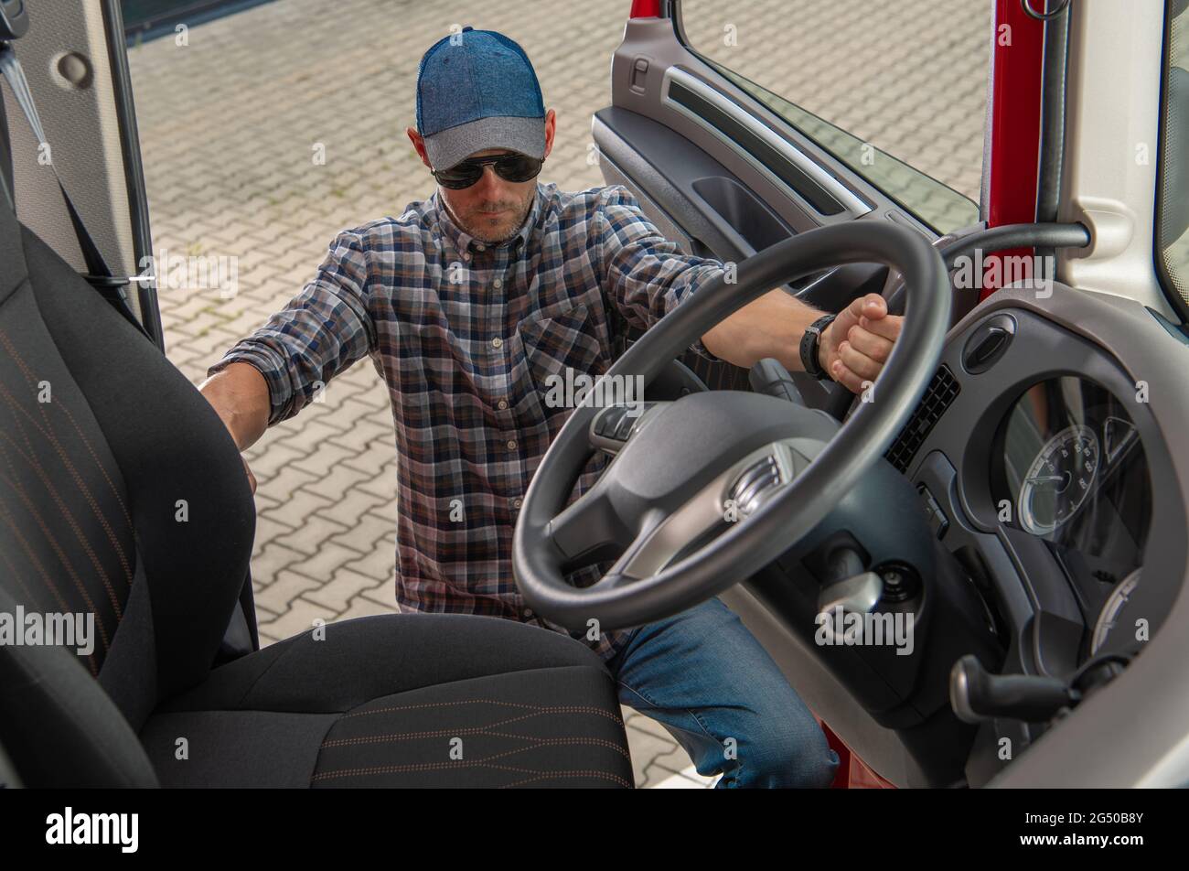 Truck cabin hi-res stock photography and images - Alamy