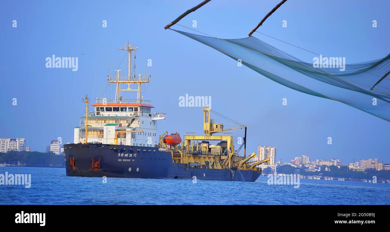 the beautiful view of kochi kerala Stock Photo - Alamy