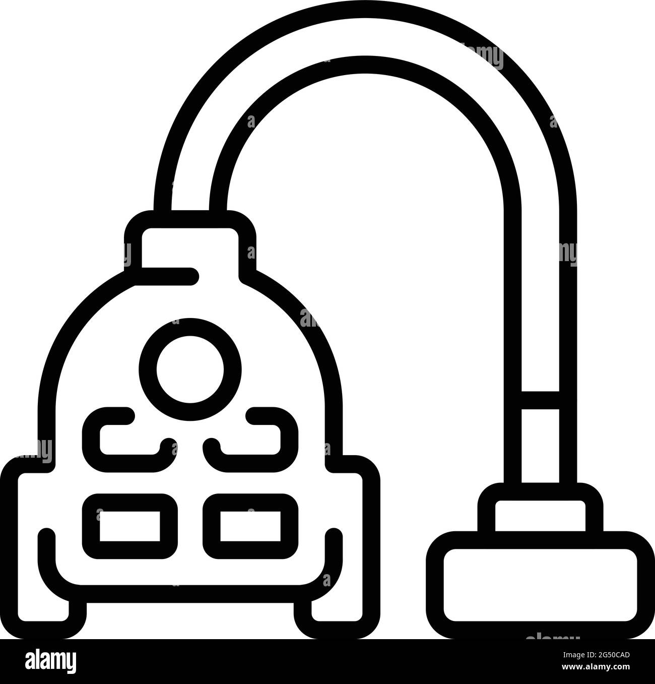 Vacuum cleaner icon. Outline Vacuum cleaner vector icon for web design ...