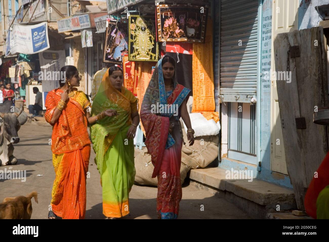 Indian Street trader Stock Photo - Alamy