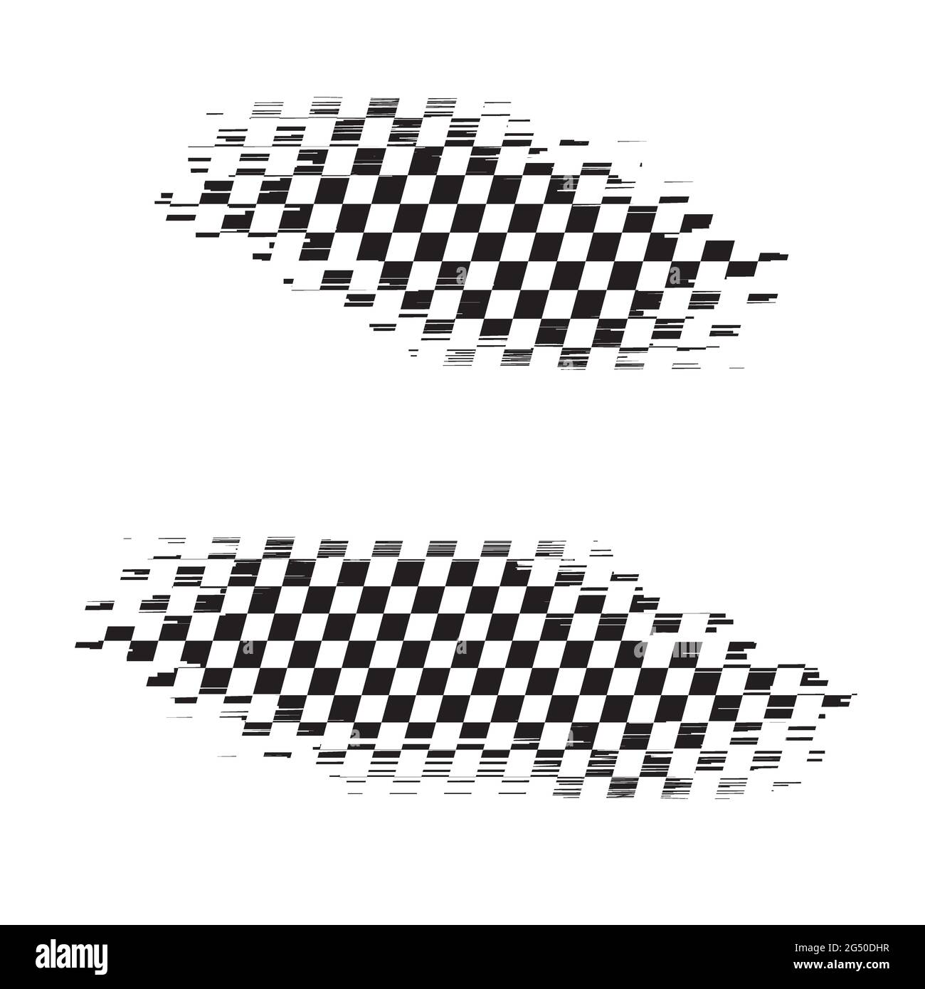 Race flag icon, simple design illustration vector Stock Vector Image ...