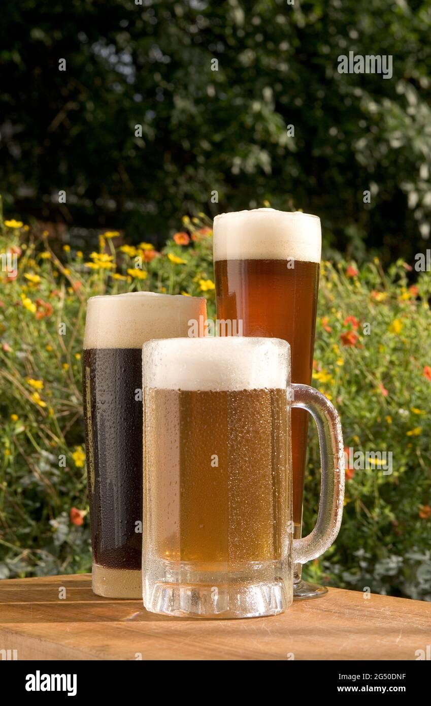 Three stout hi-res stock photography and images - Alamy