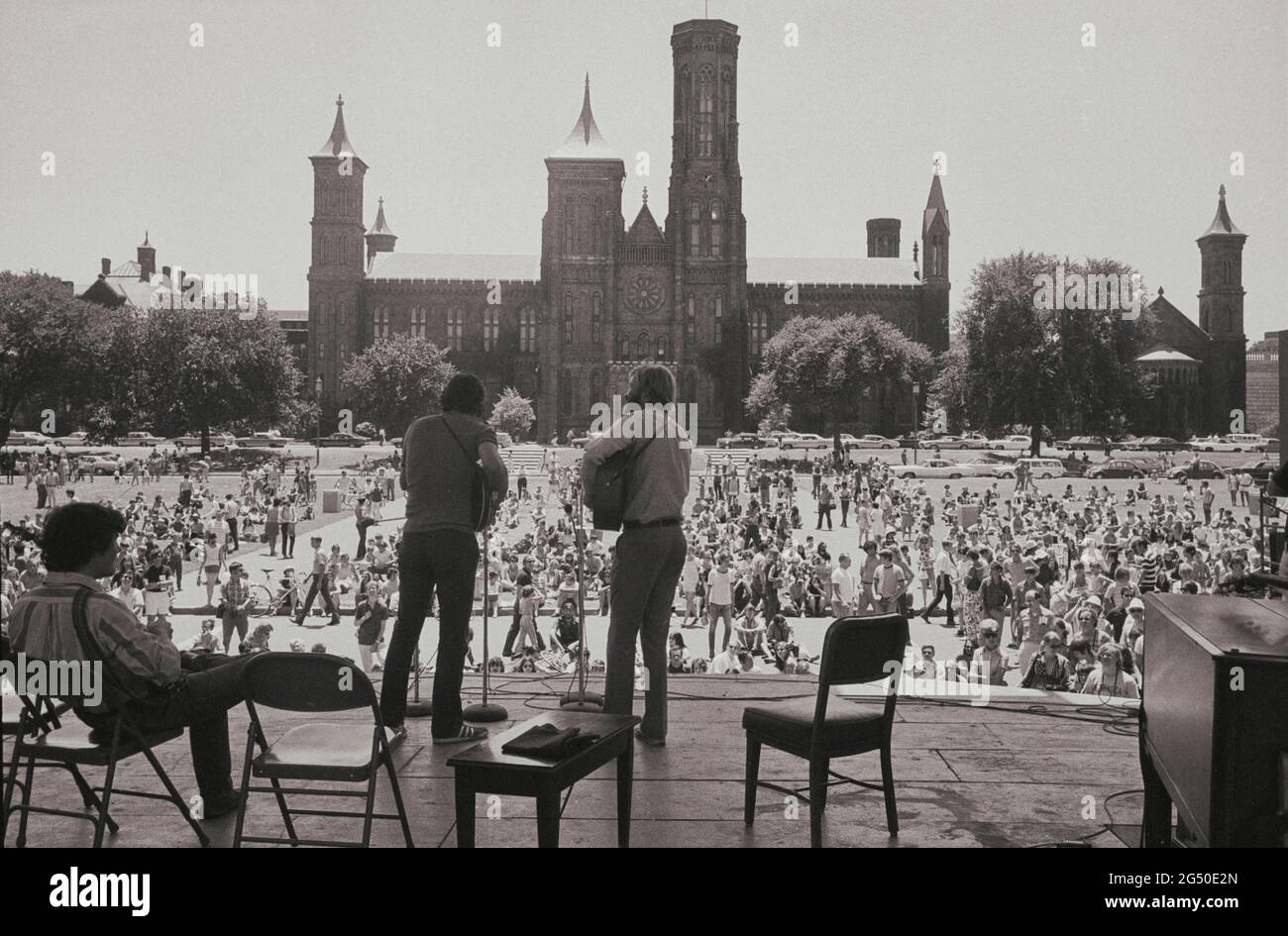 America of the 1970s. Tourist story. Smithsonian Folklife Festival. USA ...