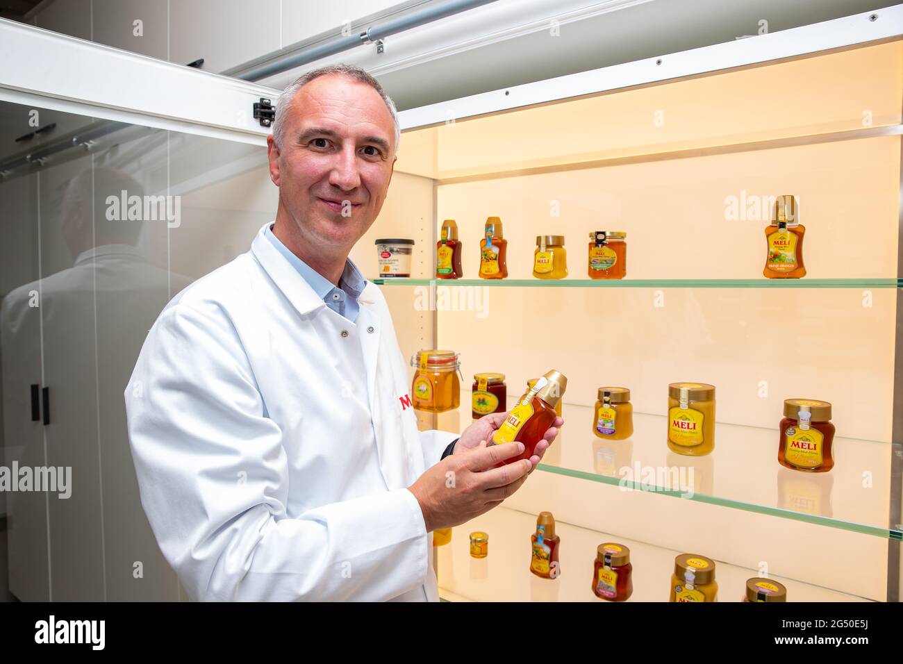 Meli CEO Koen Steurbaut pictured during a press visit to the new ...