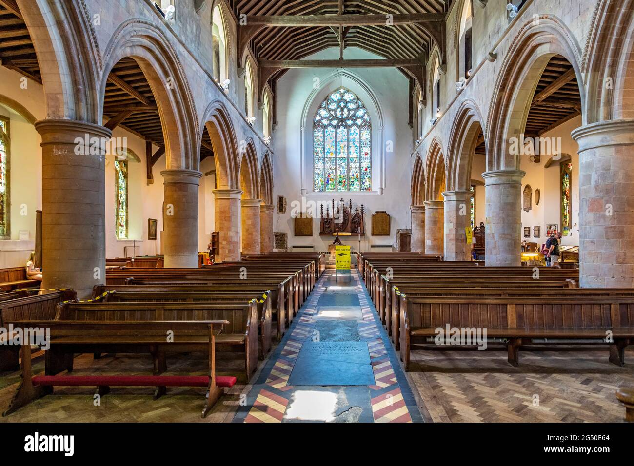 Inside St Mary's Church, Rye, West Sussex, England, UK Stock Photo - Alamy