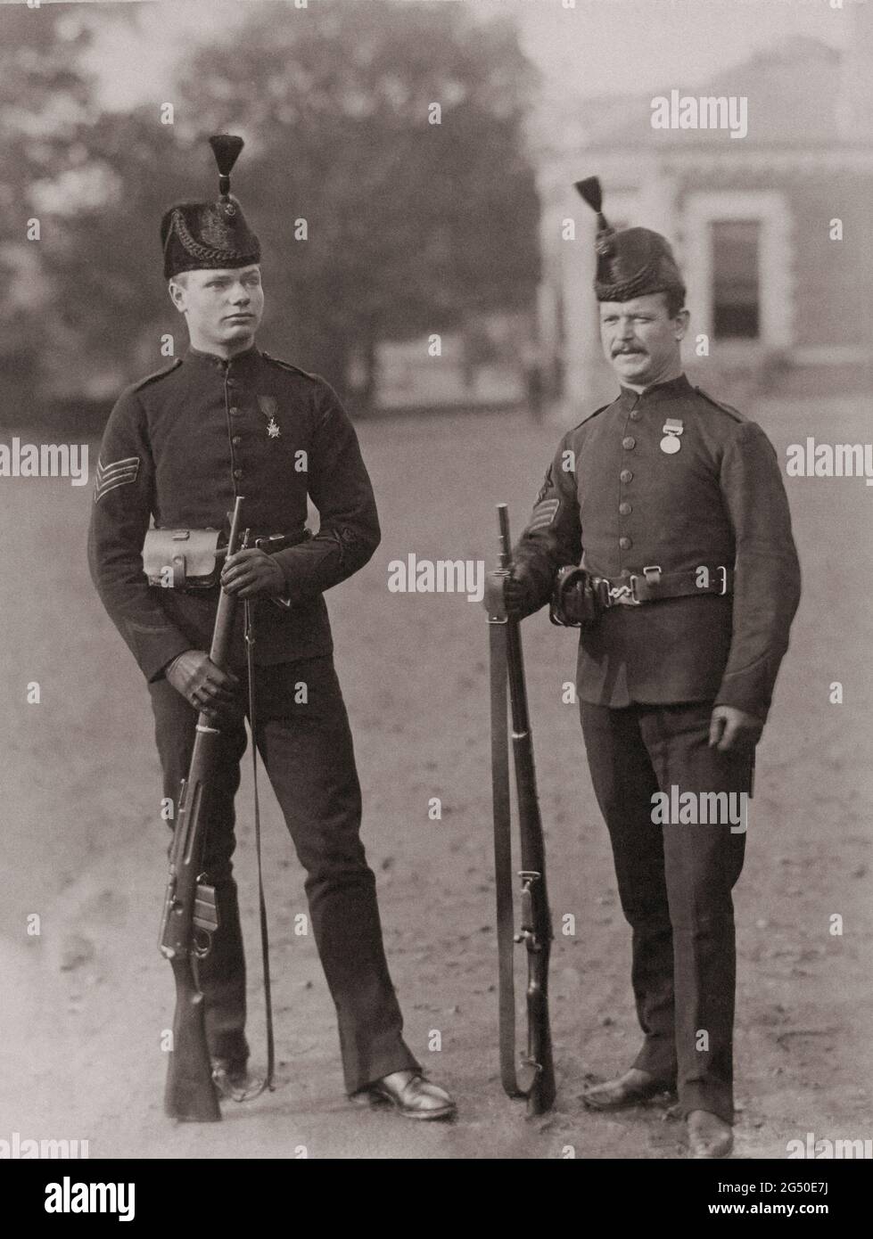 The London Rifle Brigade High Resolution Stock Photography and Images ...