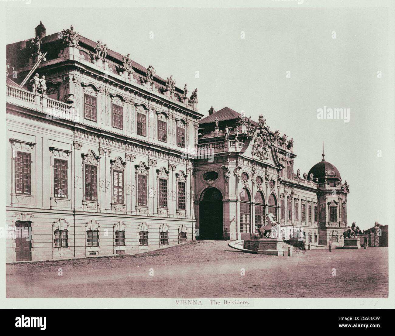 Retro photo of belvedere hi-res stock photography and images - Alamy