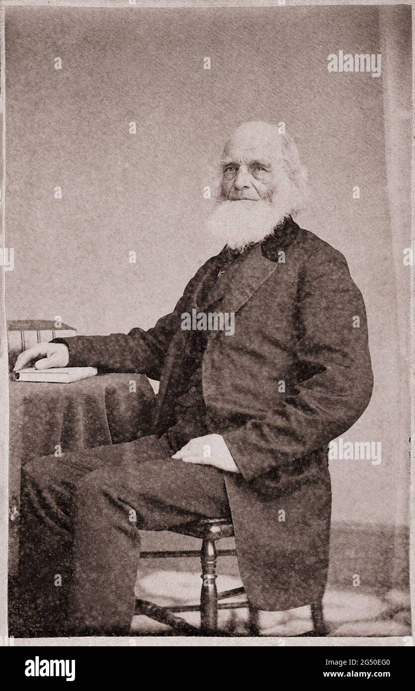 Vintage photo of William Cullen Bryant. William Cullen Bryant (1794 ...