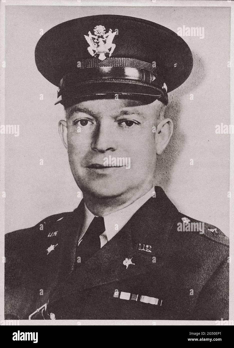 Portrait Of General Dwight Eisenhower High Resolution Stock Photography ...