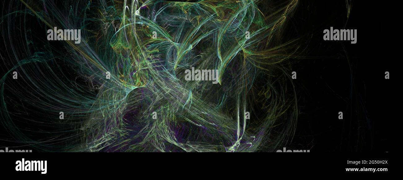 Abstract glitch art background in illustration space geometry ...